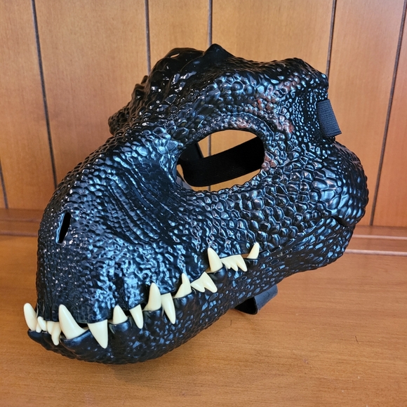 Costumes | Jurassic World Indoraptor Dinosaur Black Mask Fallen Kingdom ...